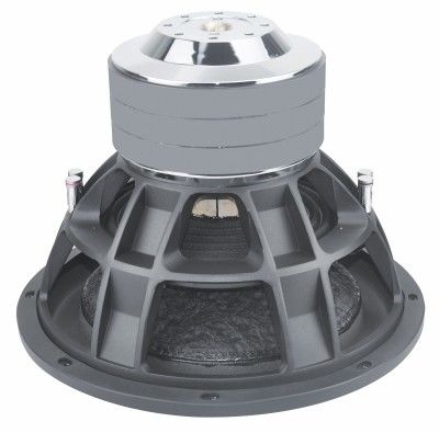 12''Subwoofer,1500wrms, 3'' voice coil,D1/D2 ohms, freq. response: 38 ...